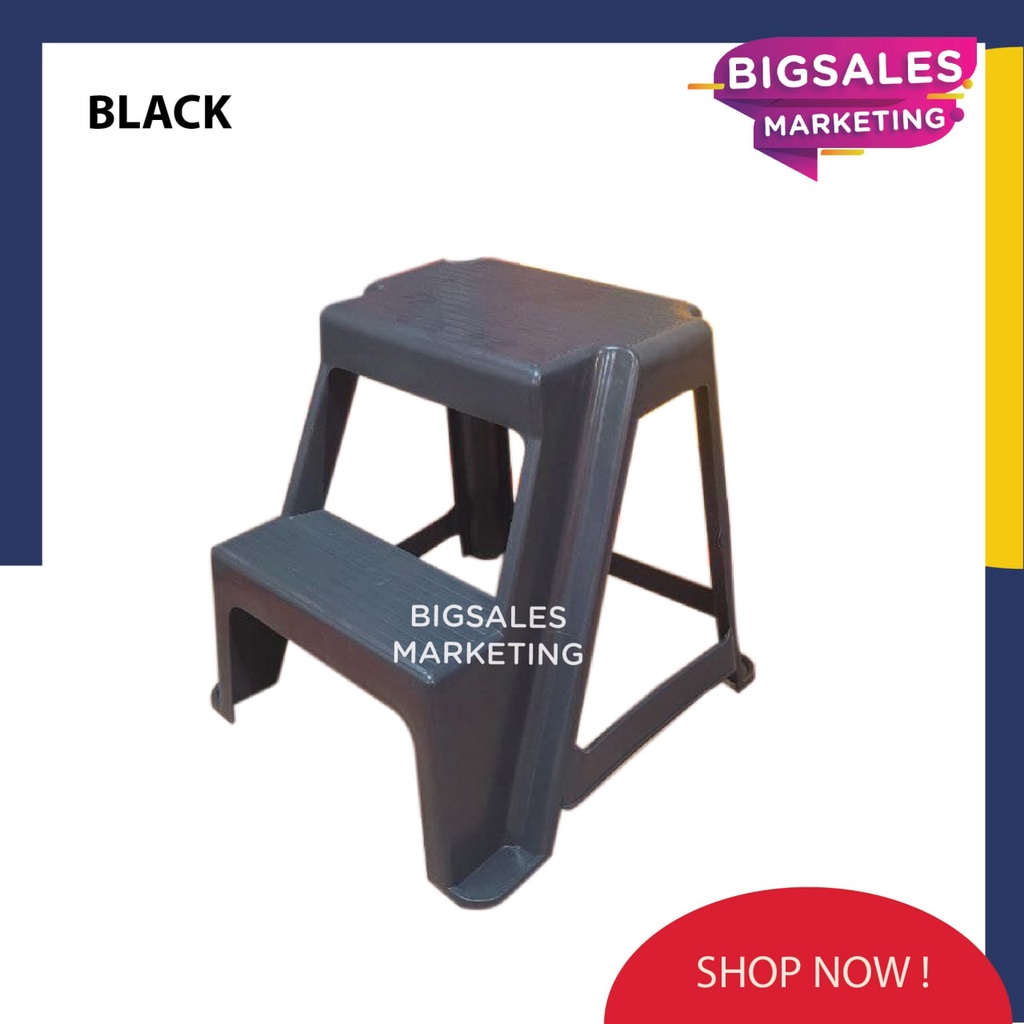 FELTON Plastic Step Chair Ladder FPS 1622 / Tangga Plastik | Shopee ...