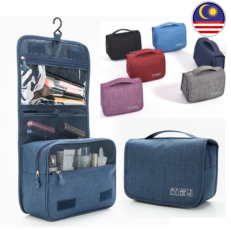【Joymall】Toiletry Bag Cosmetic Bag Portable Waterproof Makeup Travel ...