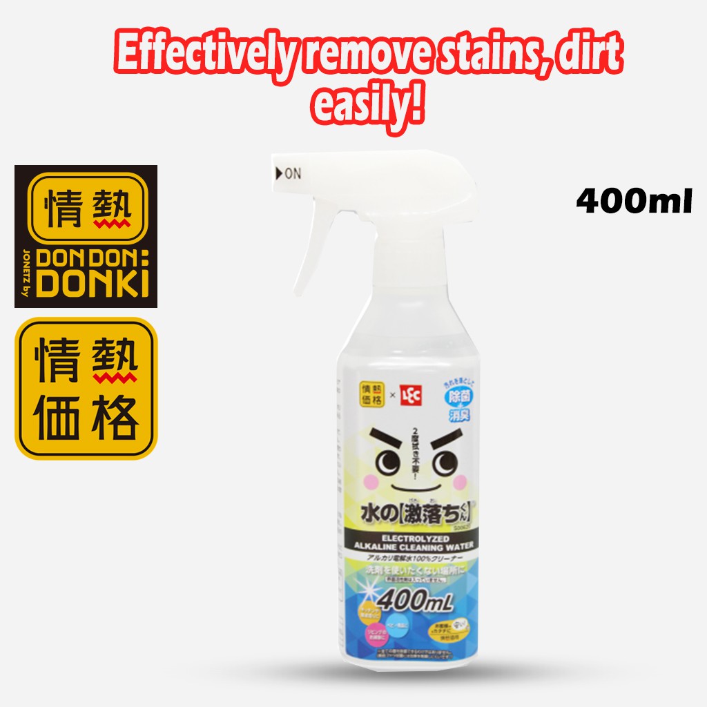 [DONKI] Jonetsu Kakaku Electrolyzed Cleaning Water 400ml | Shopee Malaysia