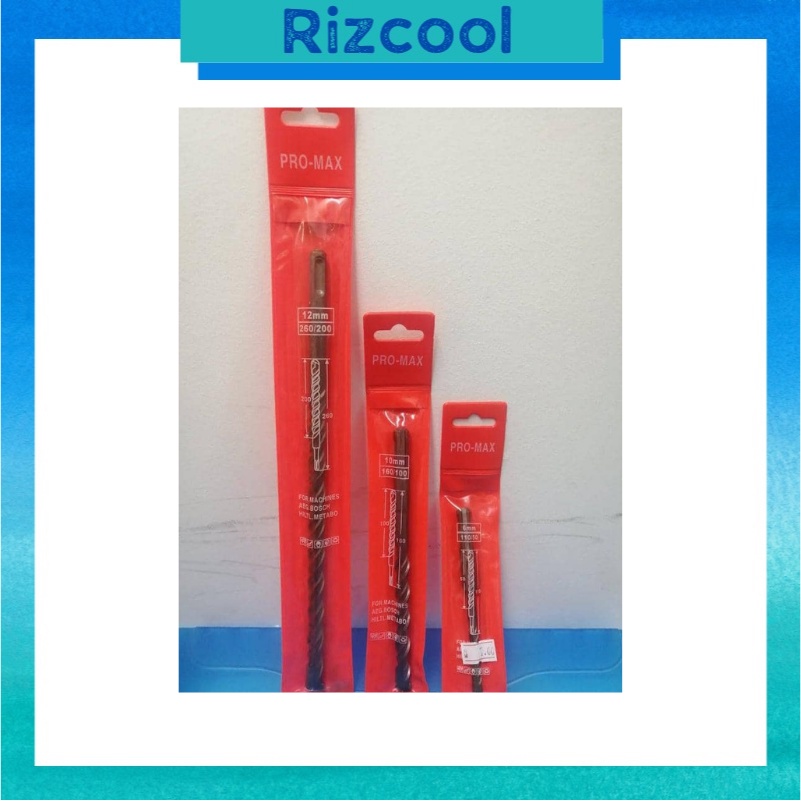 PRO MAX DRILL BIT 12MM/10MM/6MM | Shopee Malaysia