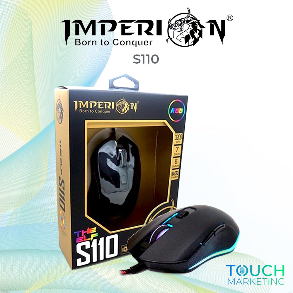 IMPERION S110 RGB GAMING MOUSE | Shopee Malaysia