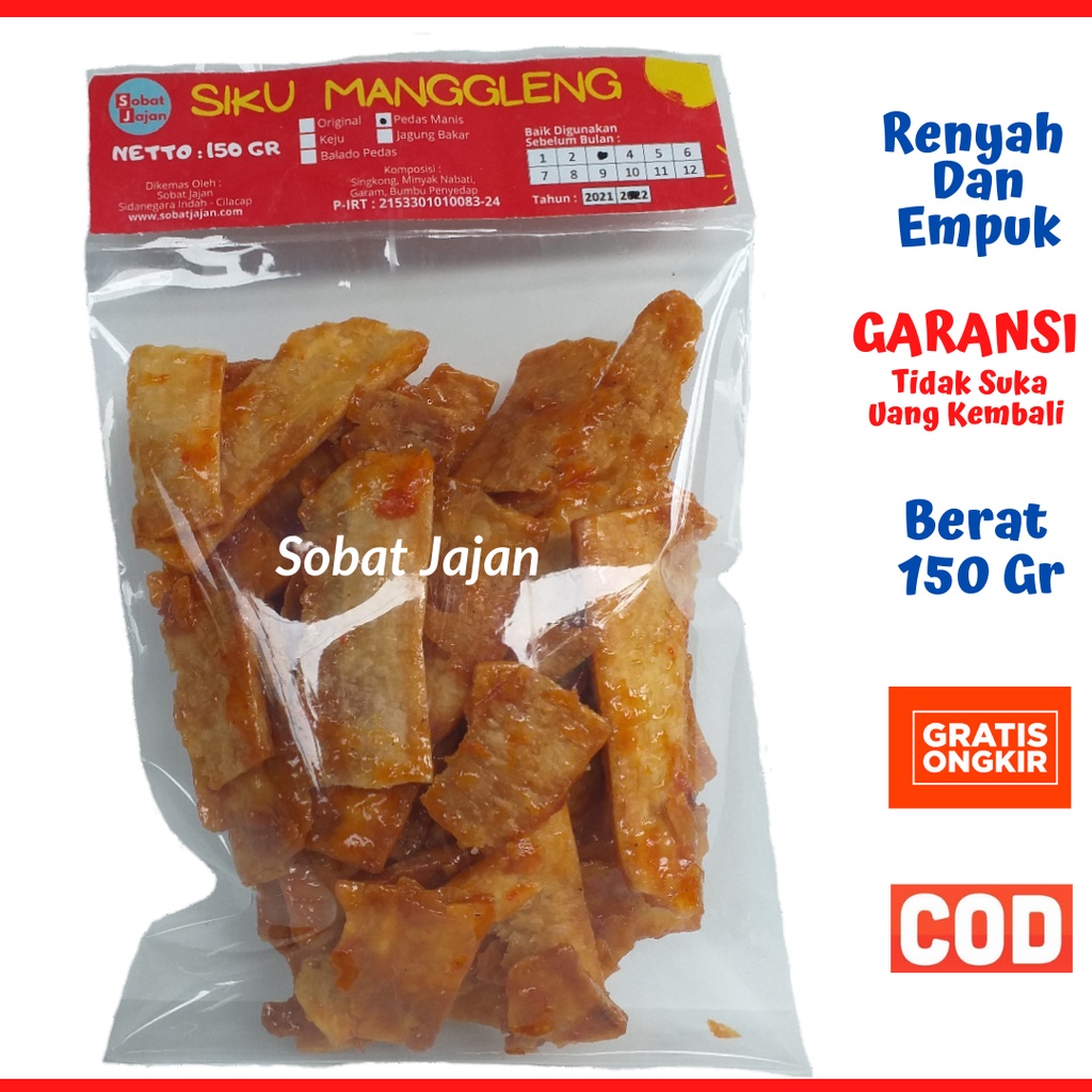 Manggleng Snacks Sweet Spicy Cassava Chips Mangleng Sweet Potato Chips ...