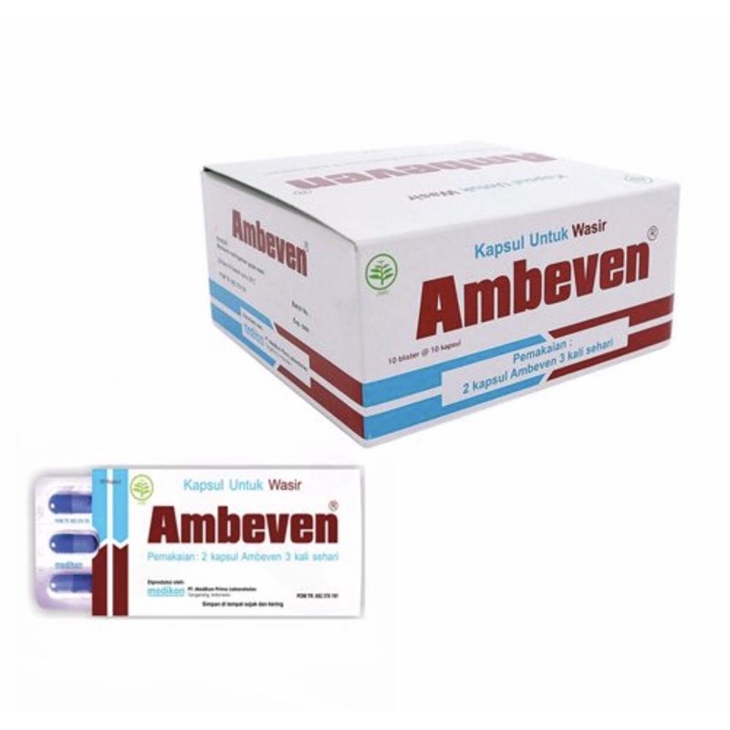 Ambeven strip 10 Capsules (Relieve Hemorrhoid Symptoms) | Shopee Malaysia