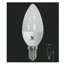 Enersun LED Candle Bulb E14 3W (Warmlight) | Shopee Malaysia