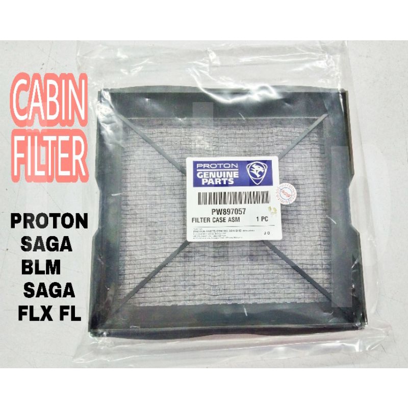 CABIN AIR FILTER ORIGINAL PROTON SAGA BLM FL FLX (PW897057) | Shopee ...