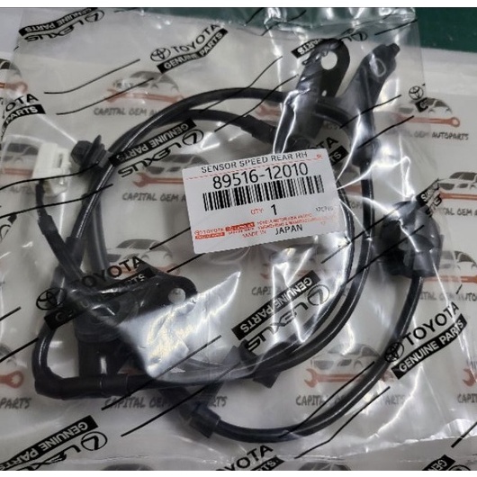 TOYOTA ABS SENSOR - TOYOTA ALTIS ZZE121/122 FRONT & REAR 2001>2007 ...