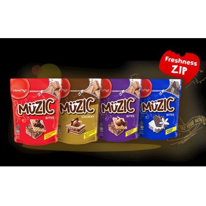 Munchy's Muzic Wafer Bites 150g / 180g (Exp 2023) | Shopee Malaysia