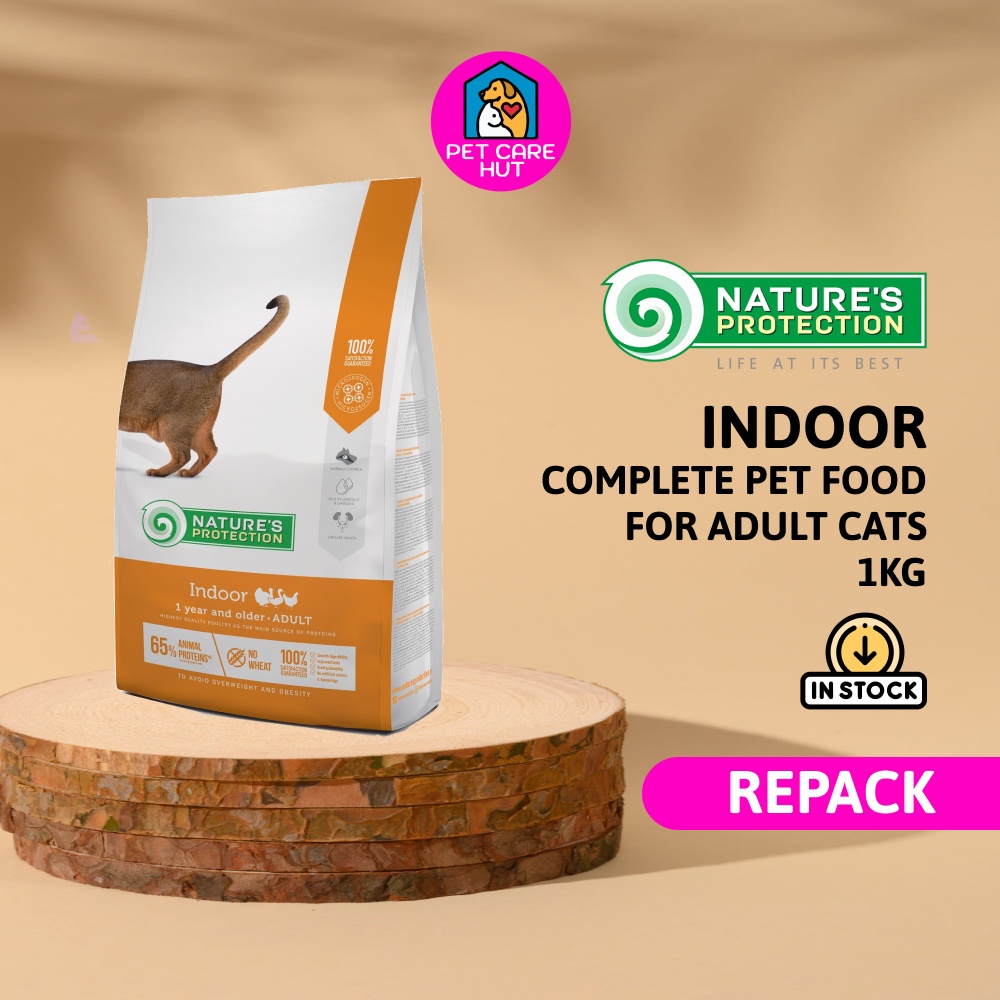 Nature's Protection | Indoor - Complete Pet Food For Adult Cats (vacuum ...