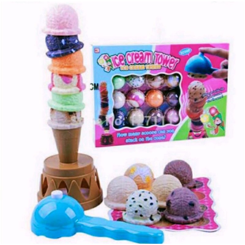 Ice CREAM TOWER | Ice CREAM STORE / ICE CREAM TOYS / ICE CREAM TOYS ...