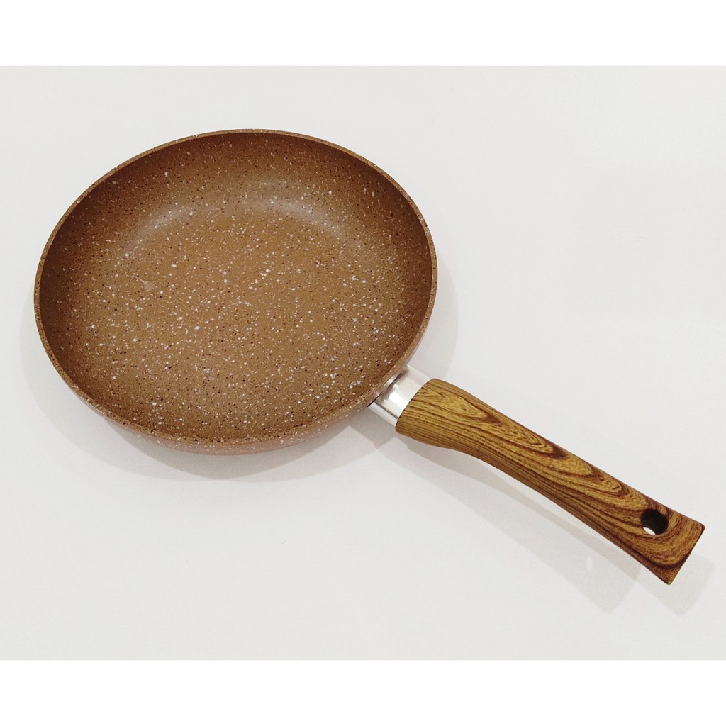 READY STOCK!!! 22cm/24cm/26cm/28cm Marble Coated Non-Stick Frying Pan ...