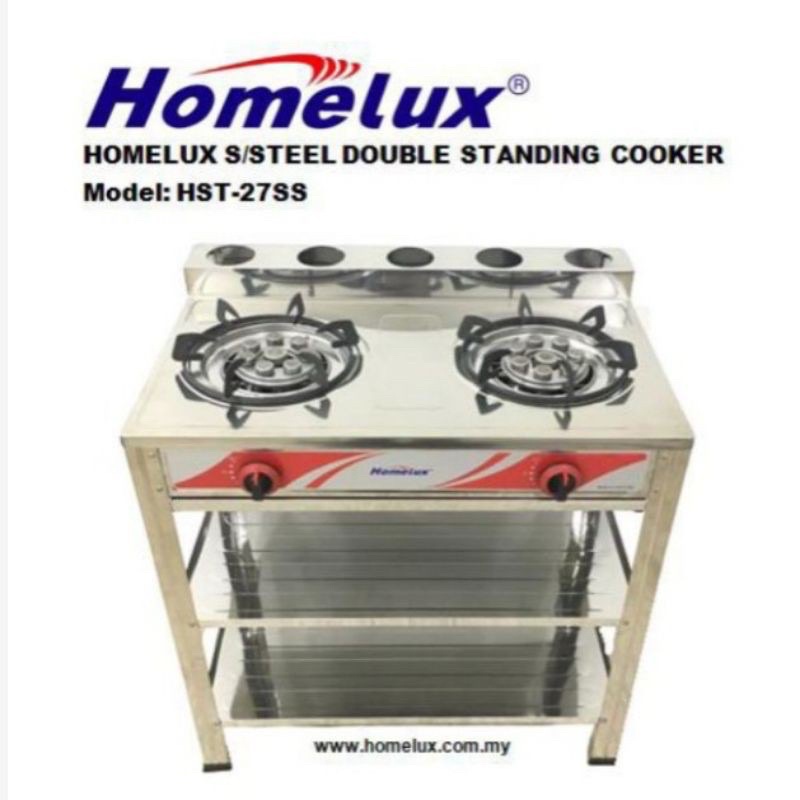Homelux / Thailand Burner Gas Stove With Stand (Mushroom Head) | Shopee ...