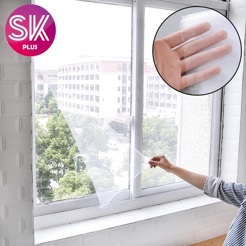 🌟 Ready Stock 🌟 SKPLUS 2 Pcs DIY Self Adhesive Mosquito Window Screens ...