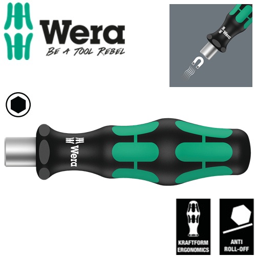 Wera Magnetic 1/4 Screw Head Shank" 05051274001 813 Bitholding ...