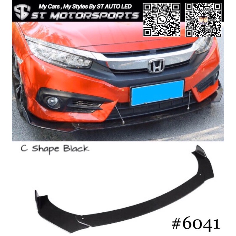 UNIVERSAL FRONT BUMPER DIFFUSER | Shopee Malaysia