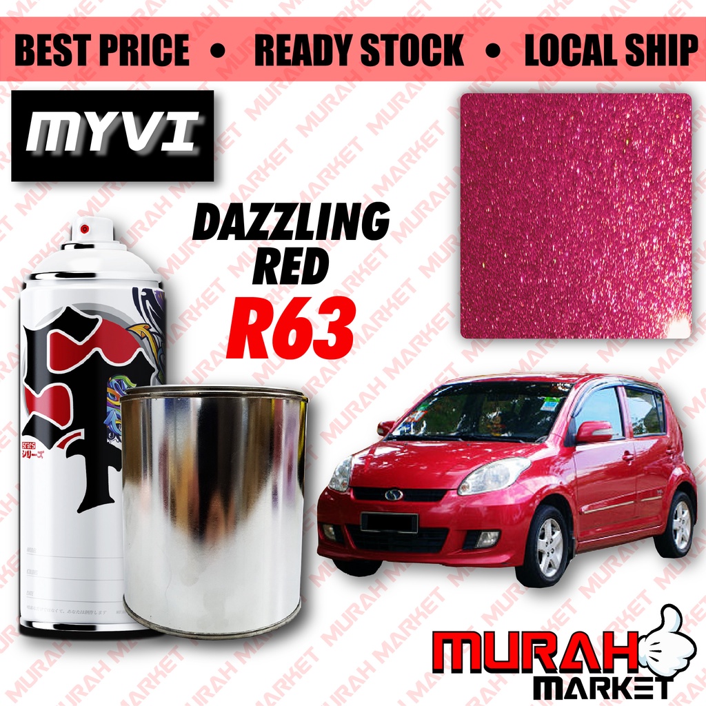 [ PERODUA Myvi Touch Up Paint Original Colors ] SUPERPAINT DIY Aerosol ...