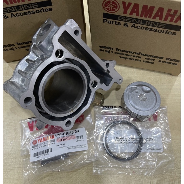 YAMAHA NOUVO LC 135 CYLINDER BLOCK KIT SET -BUATAN INDINESIA | Shopee ...