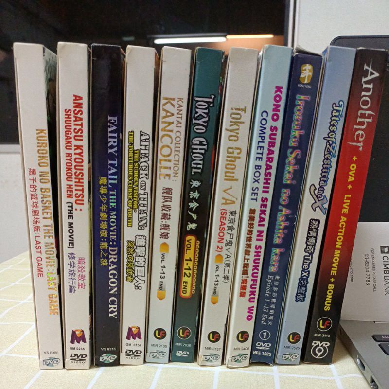 ORIGINAL Second hand Anime DVD ,RM 5 per 1 | Shopee Malaysia