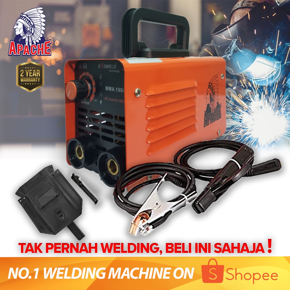 APACHE Welding Machine MMA-950 Electric welding machine Gasless Mesin ...