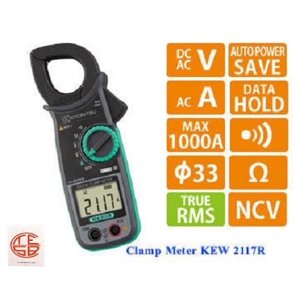KYORITSU KEW 2117R DIGITAL CLAMP METER | Shopee Malaysia
