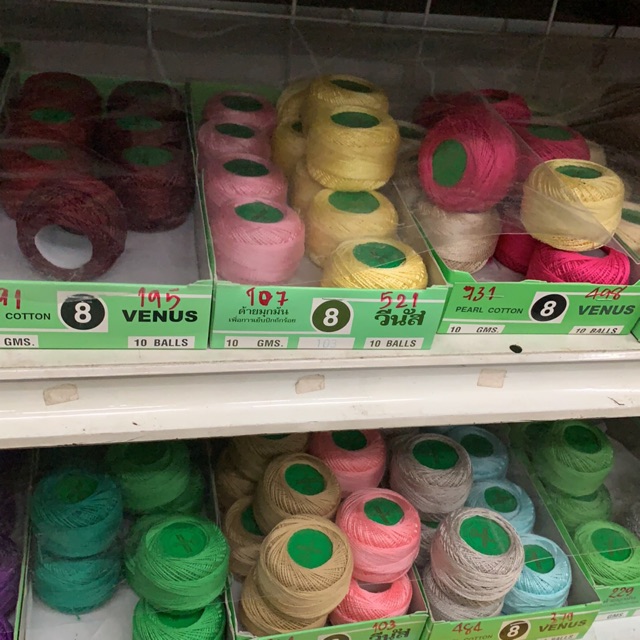 Venus Knitting Thread No. 8 (Heavy Duty Grade) Per Group | Shopee Malaysia