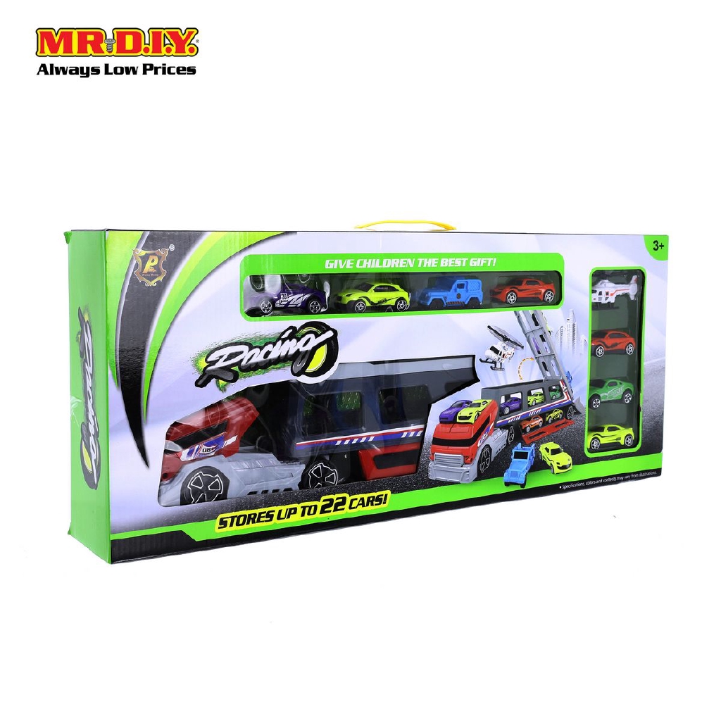 (PONG RONG) Transport Cars Carrier Truck Toys Set (9 pcs) | Shopee Malaysia
