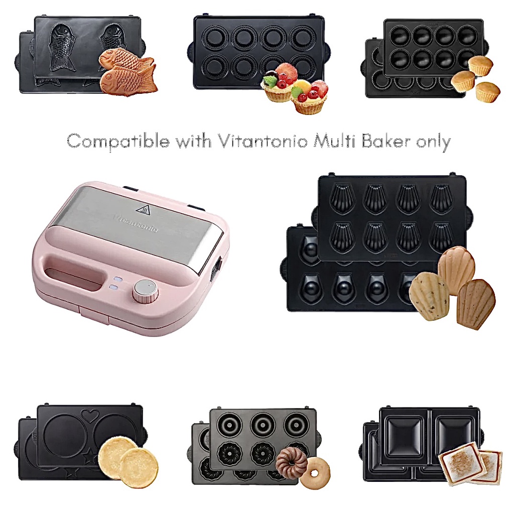 Vitantonio Optional Plates for Vitantonio Multi Baker (Authentic ...