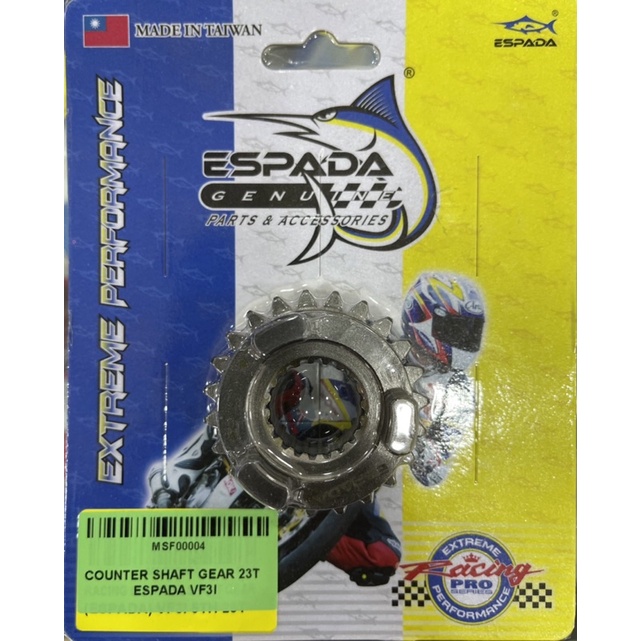 ESPADA SYM VF3I 5TH GEAR 23T RACING COUNTER SHAFT GEAR 5TH-23T | Shopee Malaysia