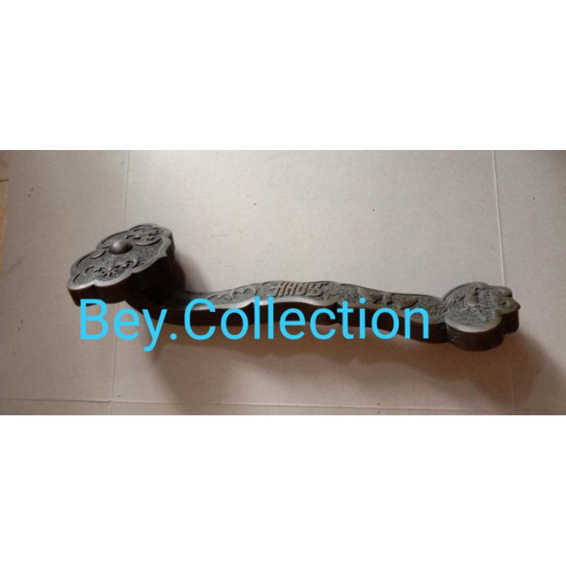 Antique Display Of Metal Material ruyi Stick Of The Kingdom ru yi feng ...