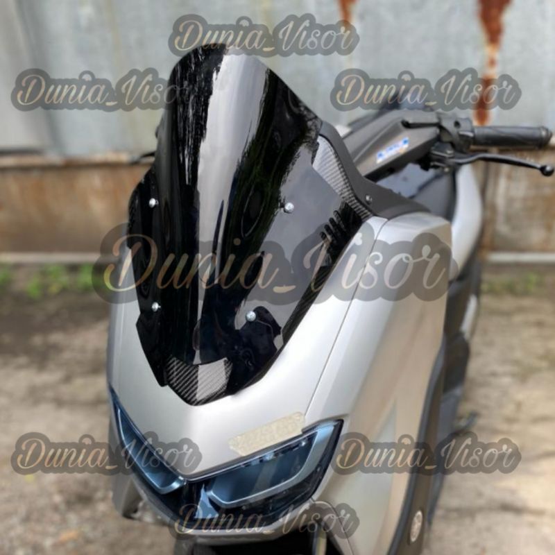 Yamaha nmax Sporty TDR mini race windshield visor. visor all new nmax ...