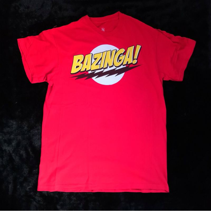 BAZINGA! Bing Bang Theory Shirt (Mexico Made) | Shopee Malaysia