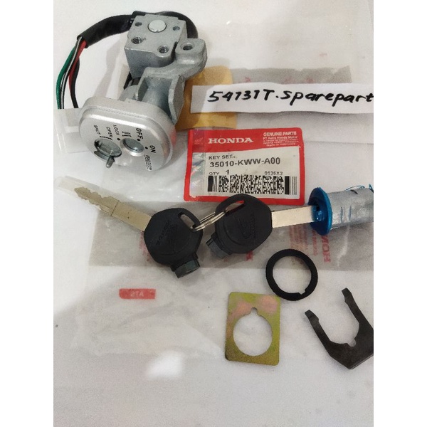 Contact Key+Open Seat hoda Revo 110 Absolute. Blade. Kww | Shopee Malaysia