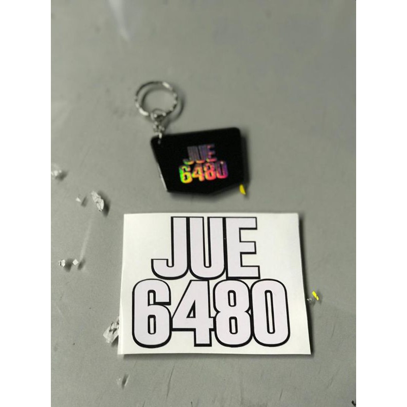 🔥[HOT ITEM]🔥STIKER PLATE DEPAN MURAH DAN LARIS (sila baca description ...