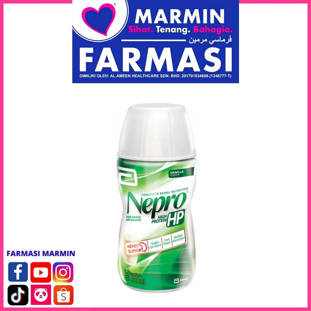 ABBOTT NEPRO HIGH PROTEIN HP 220ML | Shopee Malaysia