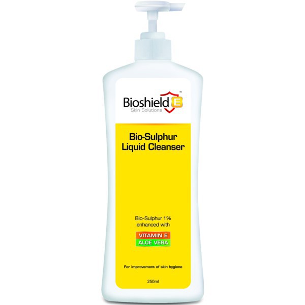 BIOSHIELD E BIO-SULPHUR LIQUID CLEANSER 250mL [EXP: 11/2026] | Shopee ...