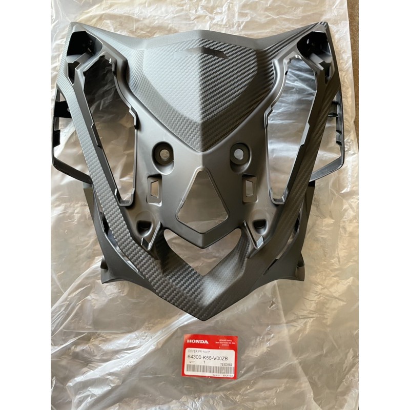 FRONT COVER BLACK INNER FRONT PANEL INNER HORN PANEL INNER ORIGINAL HONDA FOR RS150 V1 V2 ...