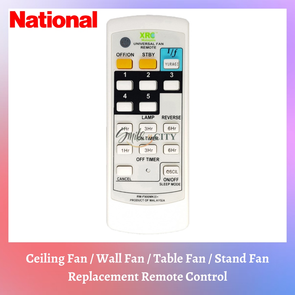 [𝗥𝗲𝗮𝗱𝘆 𝗦𝘁𝗼𝗰𝗸] Universal NATIONAL Ceiling / Table / Stand / Fan ...