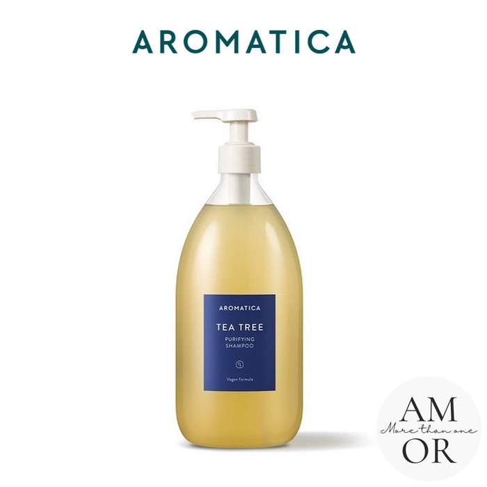 [Aromatica] Tea tree Purifying Shampoo 1L | Shopee Malaysia