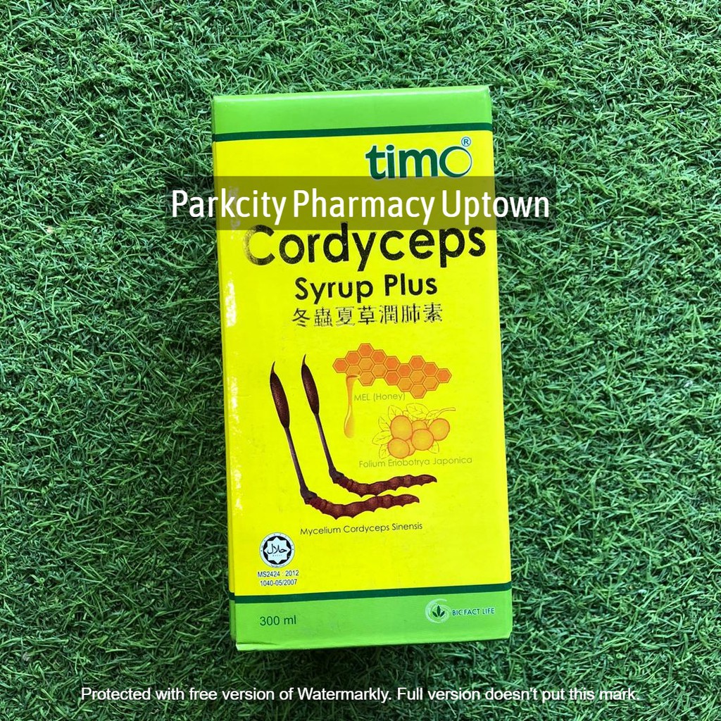 Timo Cordyceps Syrup Plus 300ml | Shopee Malaysia