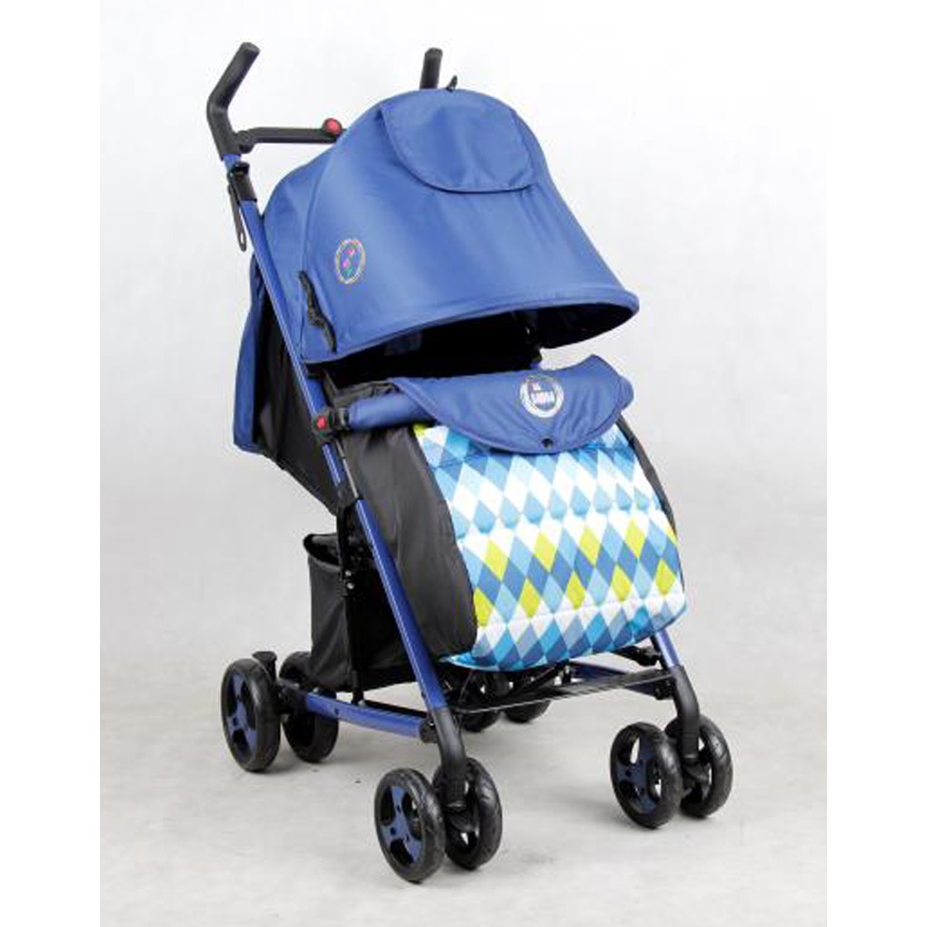 Pamper baby folding stroller can sit reclining trolley | Shopee Malaysia