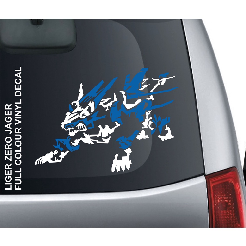 Sticker Liger Zero Jager Vinyl Decal | Shopee Malaysia