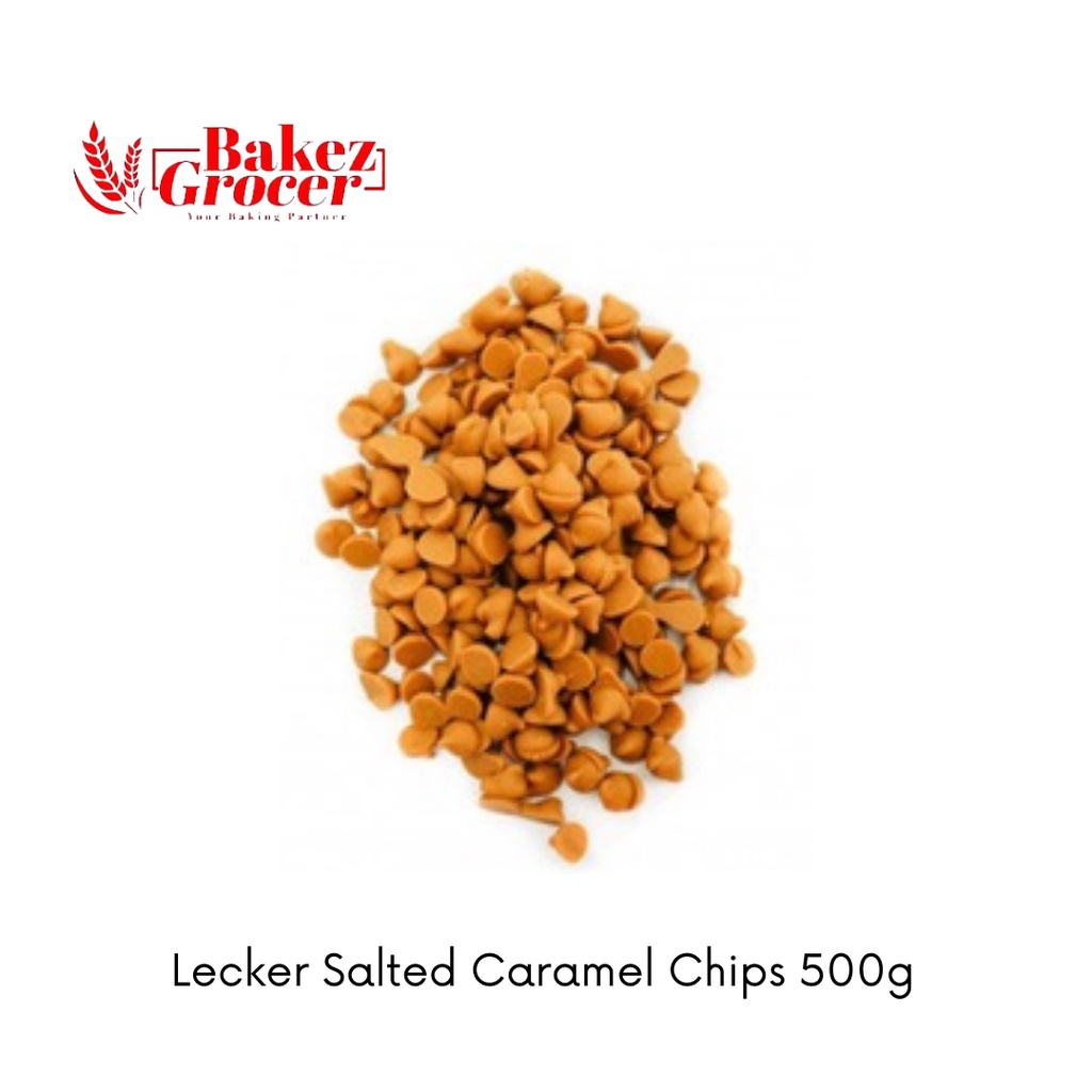 Lecker Salted Caramel Chocolate Chips 500g | Shopee Malaysia