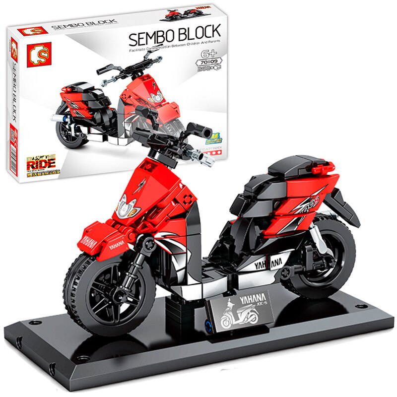 Sembo Block 701109 Motorcycle Enjoy The Ride: Yamaha Jog | Shopee Malaysia
