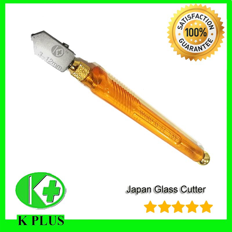 Japan Standard Glass Cutter Nikken Potong Kaca Cermin 玻璃割刀玻璃笔 Cutter ...