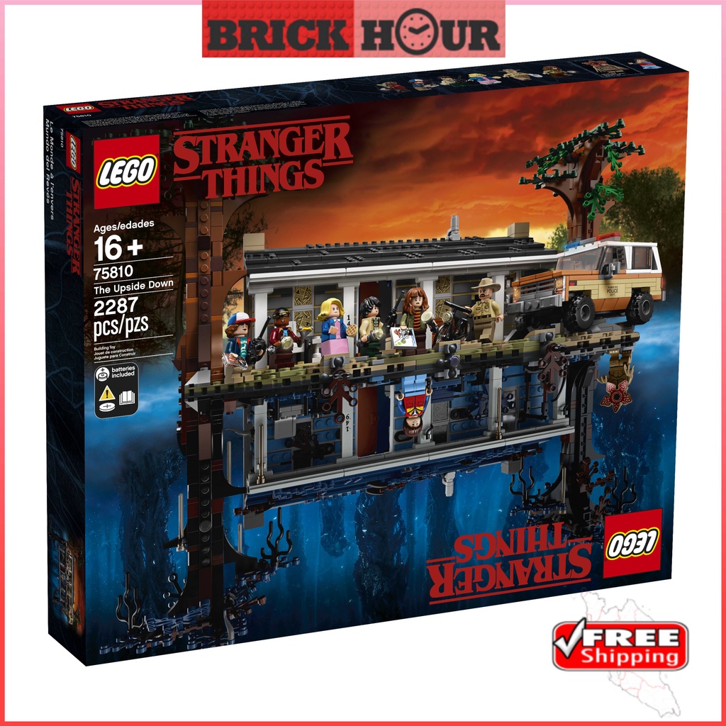 LEGO STRANGER THINGS 75810 The Upside Down | Shopee Malaysia