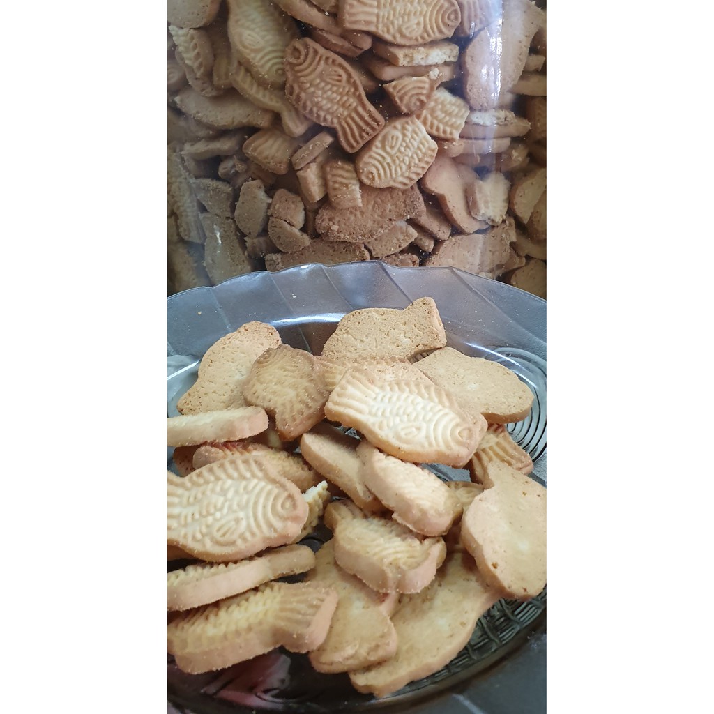Butter Cookies Fish Shaped Biscuit (300g-500g) | Shopee Malaysia