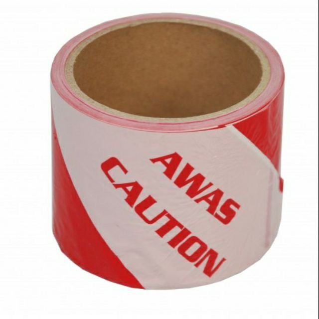 [READY STOCK] TAPE AWAS (MERAH PUTIH) | Shopee Malaysia