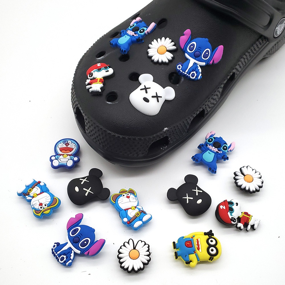 Doraemon Jibz Cro Quite Shoe Charm Cute Women Shoe Decorations Special ...