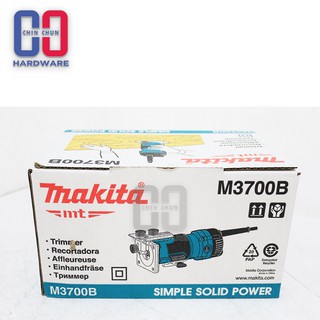 MAKITA M3700B WOOD TRIMMER ROUTER 6MM 530W | Shopee Malaysia