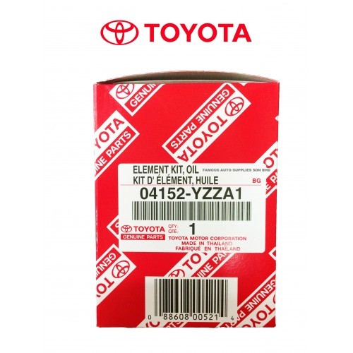 Genuine TOYOTA Oil Filter 04152-YZZA1 | Shopee Malaysia