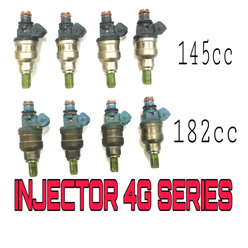 (USED) ORIGINAL INJECTOR 182cc / 145cc for 1.3/1.5/1.6/1.8 4g13 4g15 ...